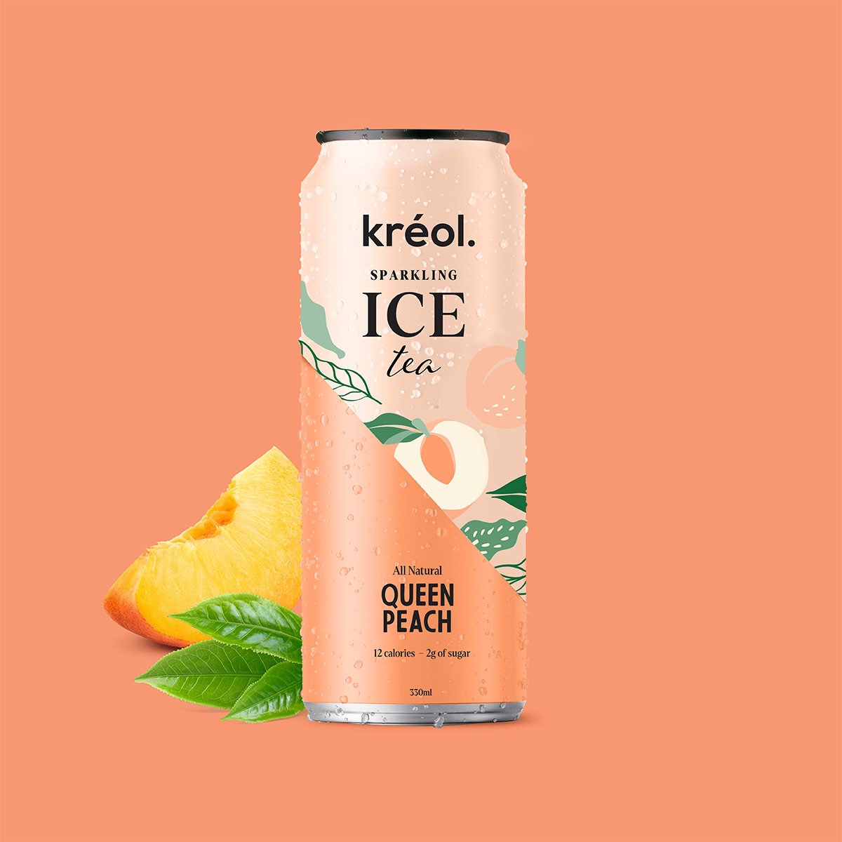 Queen Peach Ice Tea – Kréol Drinks